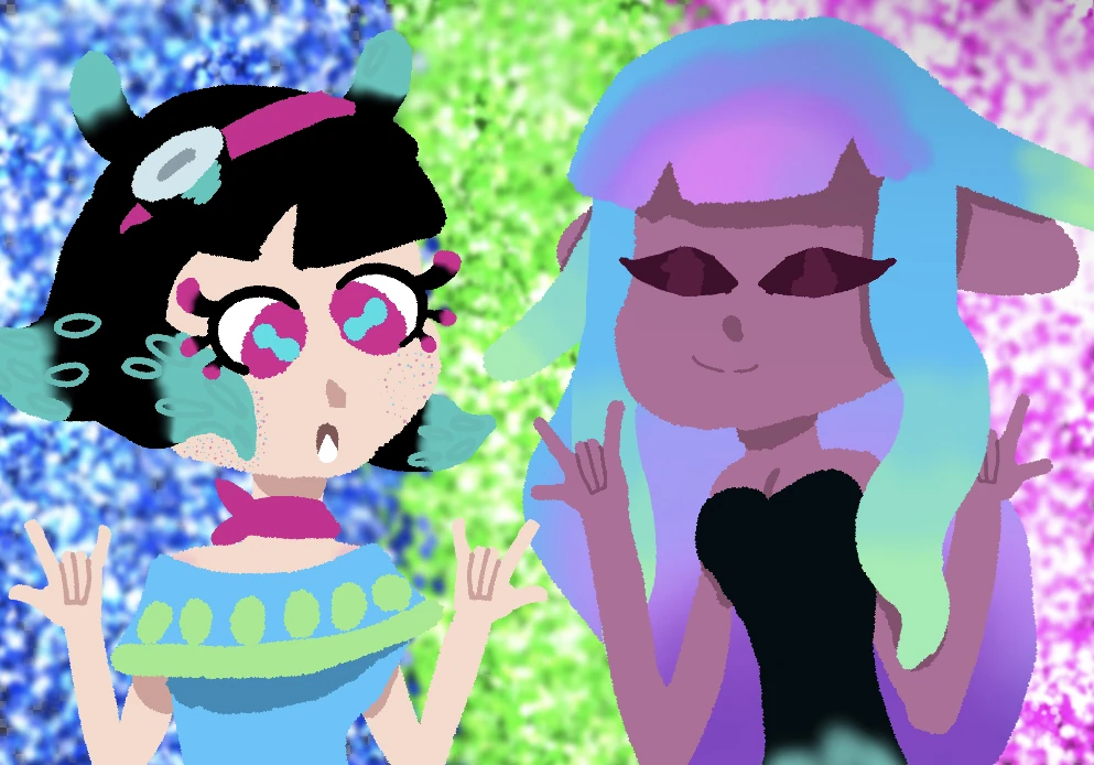 Octoprism fan/gift art for Caitlin koi | Fandom