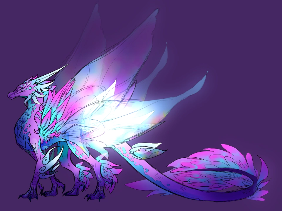 Wing glow that i couldn't add on the ref bcs it'd overcomplicate it ...