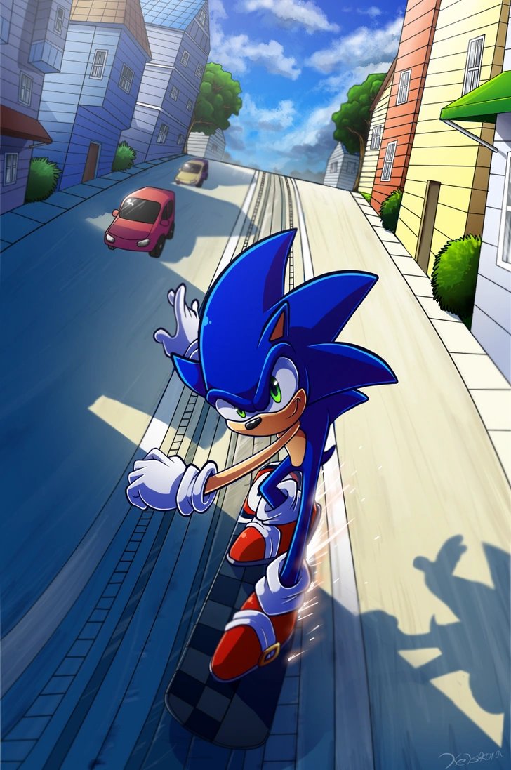 Wanna go skateboarding with Sonic the Hedgehog?🛹 | Fandom