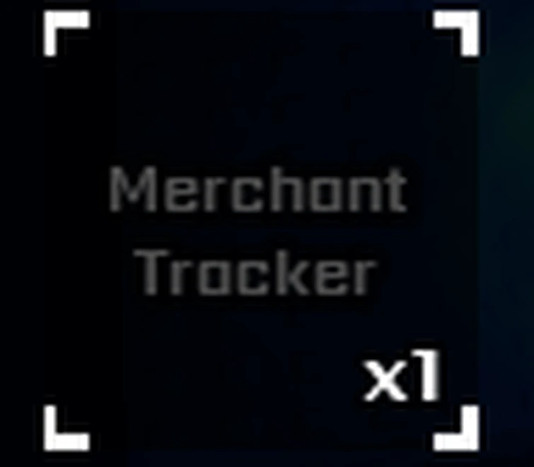 I just found the new Merchant Tracker? | Fandom