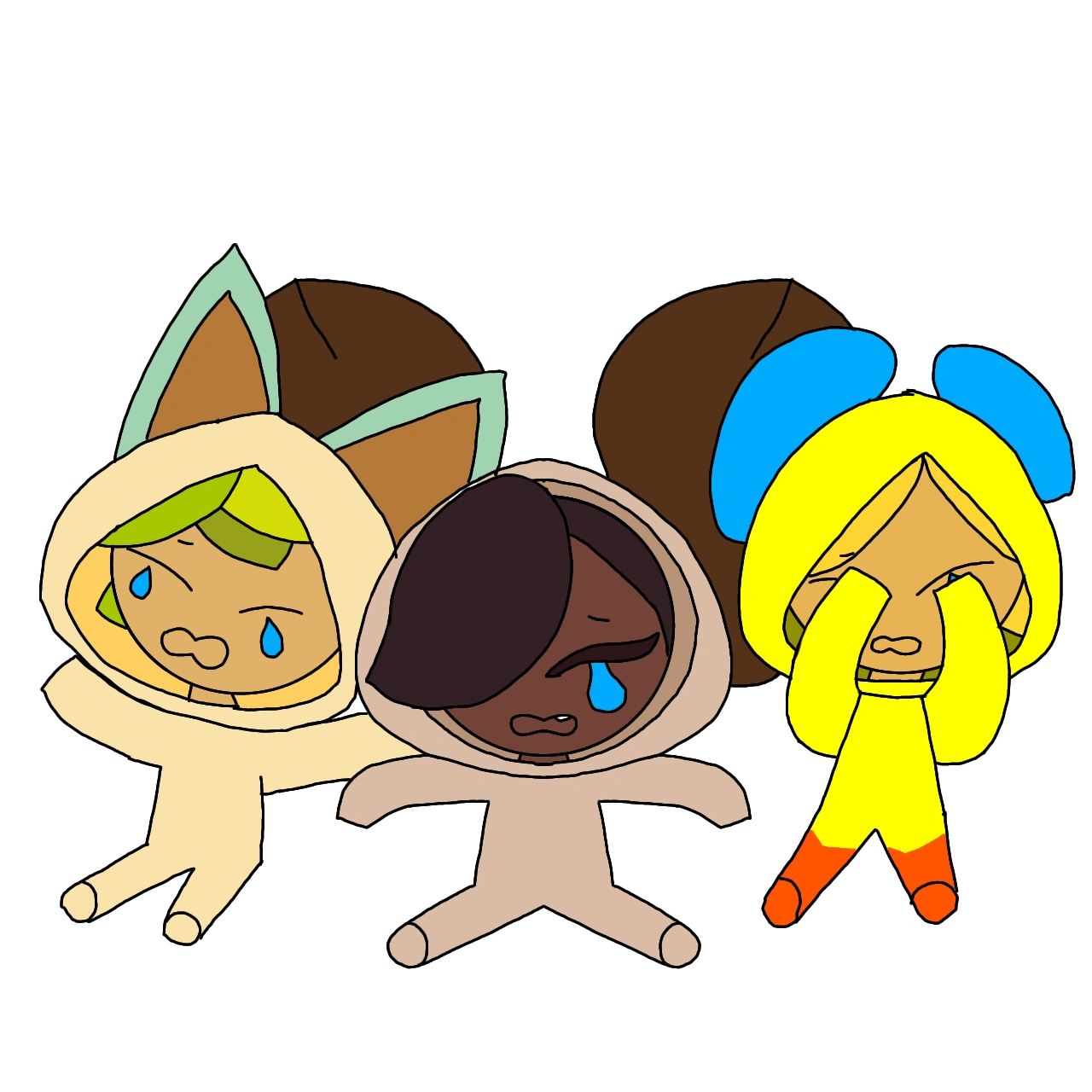 Poor lil beans. You made them cry! | Fandom