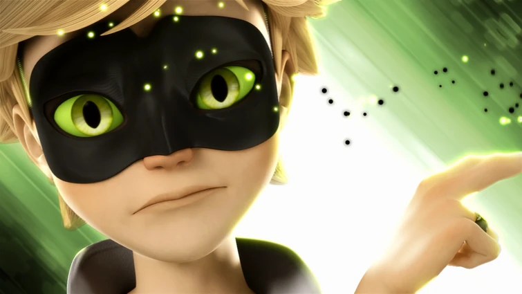 The first time we saw Adrien's sad transformation wasn't in season 4 ...