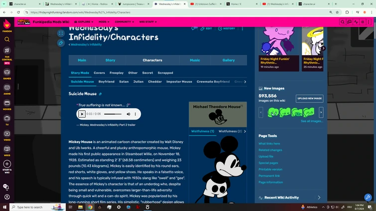 BRUH SOMEONE JUST EDITED THE TAGLINE MICKEY VOICES PROOF | Fandom