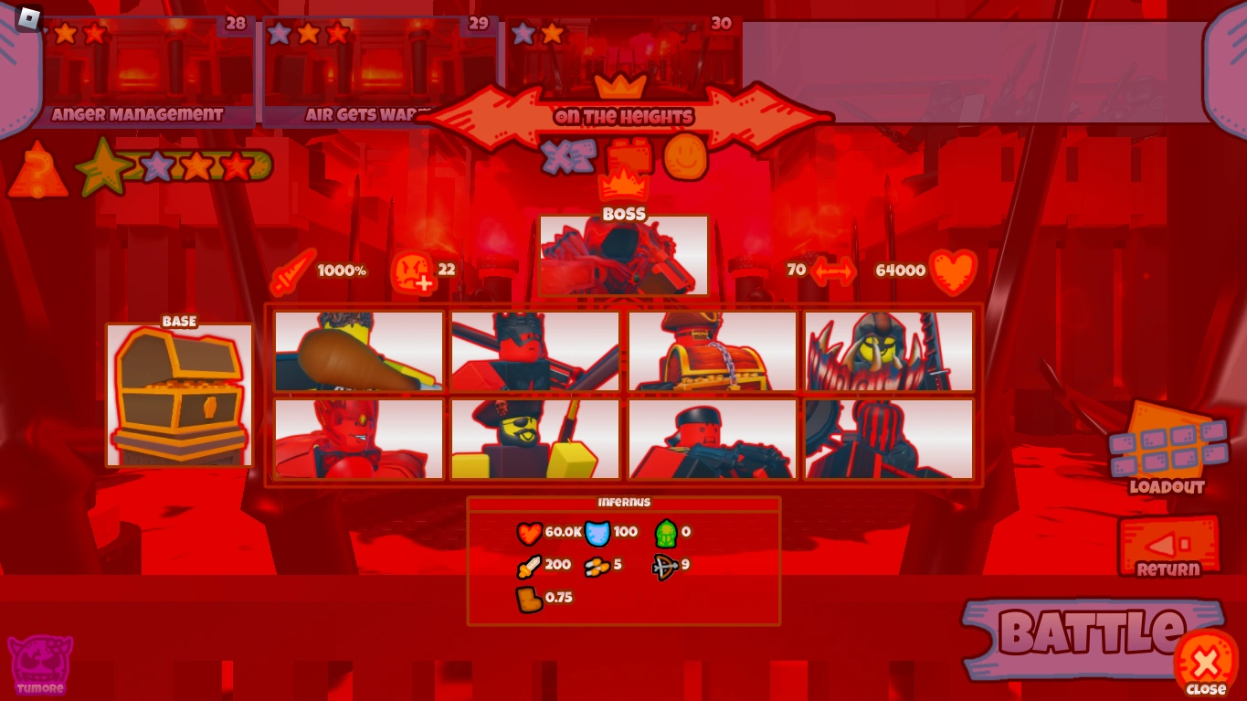 tips for 3 star infernus | Fandom