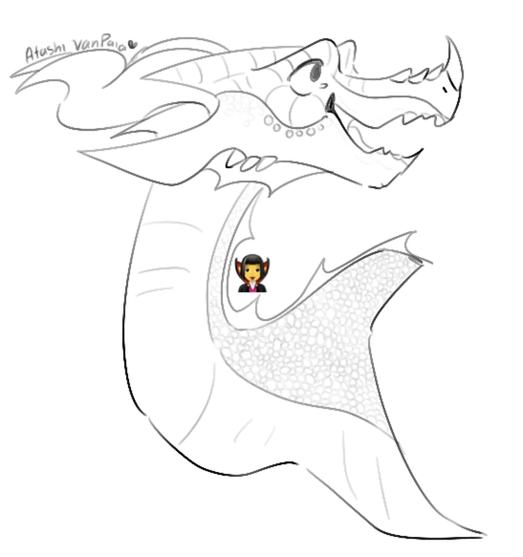 Rainwing headshot base (by the amazing vanpaia ofc /lh) | Fandom