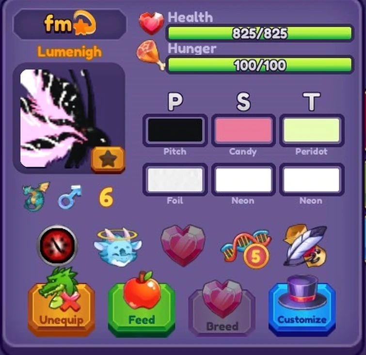 Training/selling fm Lumenigh | Fandom