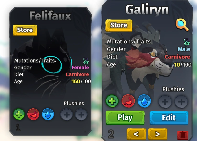 AUCTION: Glowtail Gali + Glowtail Feli | Fandom