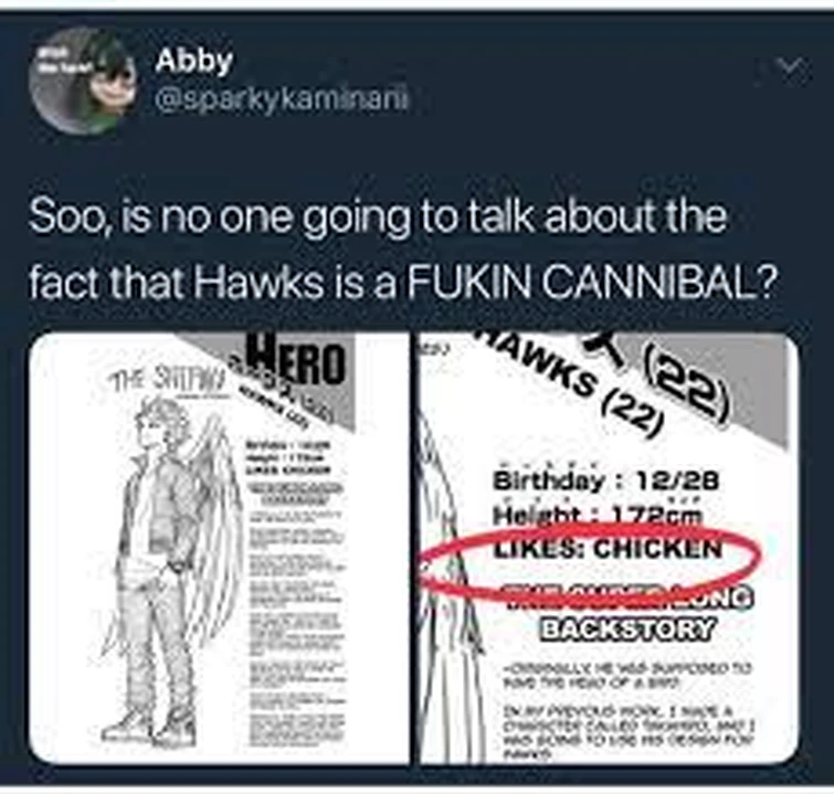 Lmao,Hawks is dead | Fandom