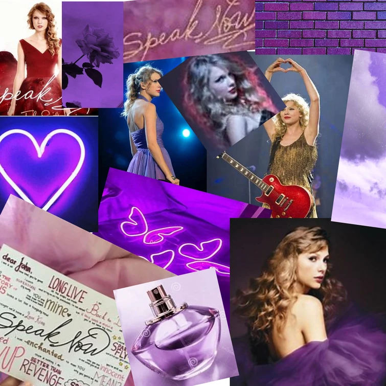 speak now collage | Fandom