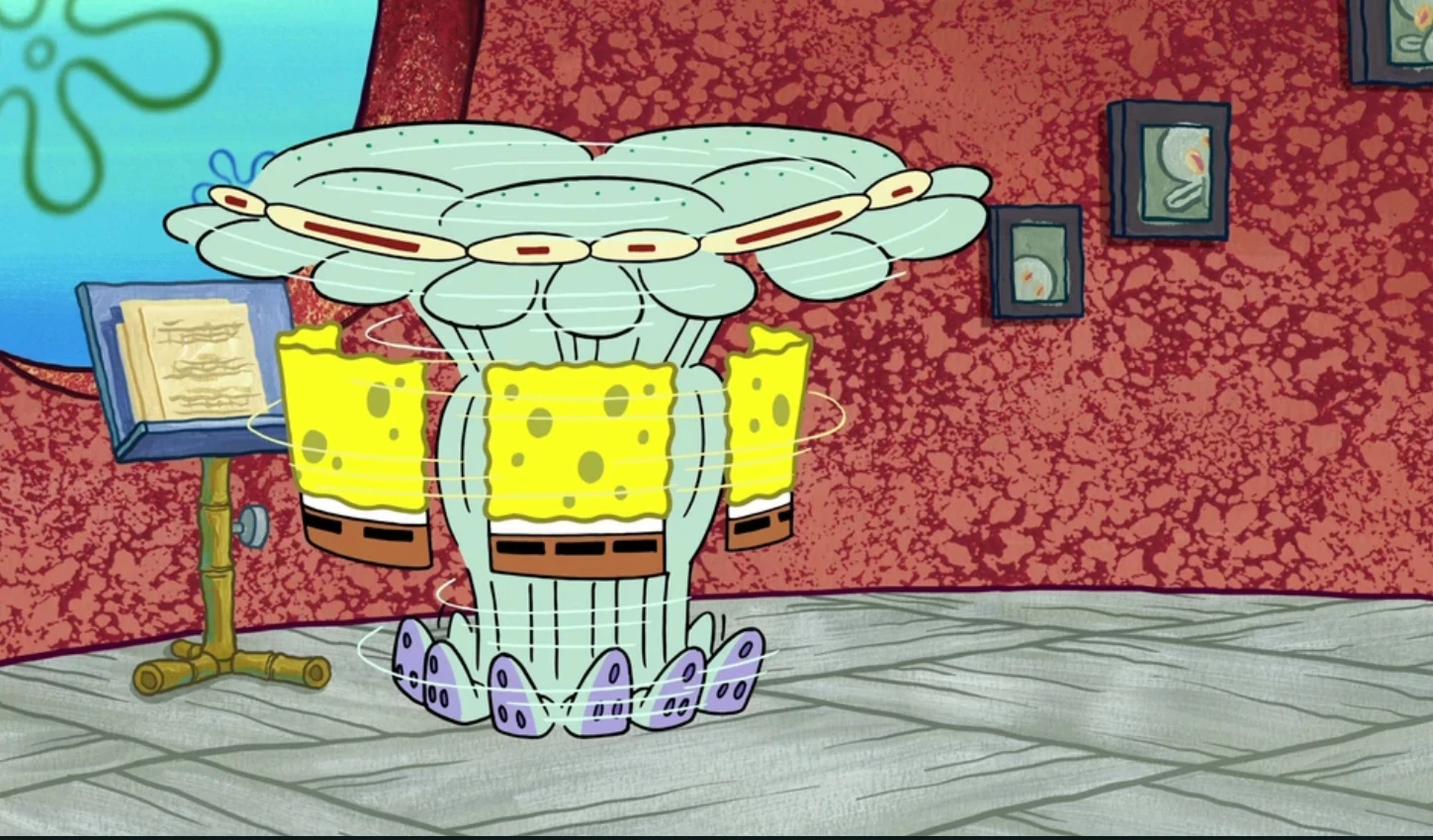 One of the good qualities about squidwards sick daze | Fandom