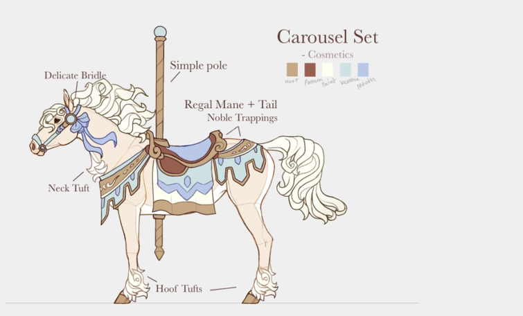 CAROUSEL HORSES FOR THE UPCOMING CARNIVAL EVENT! | Fandom