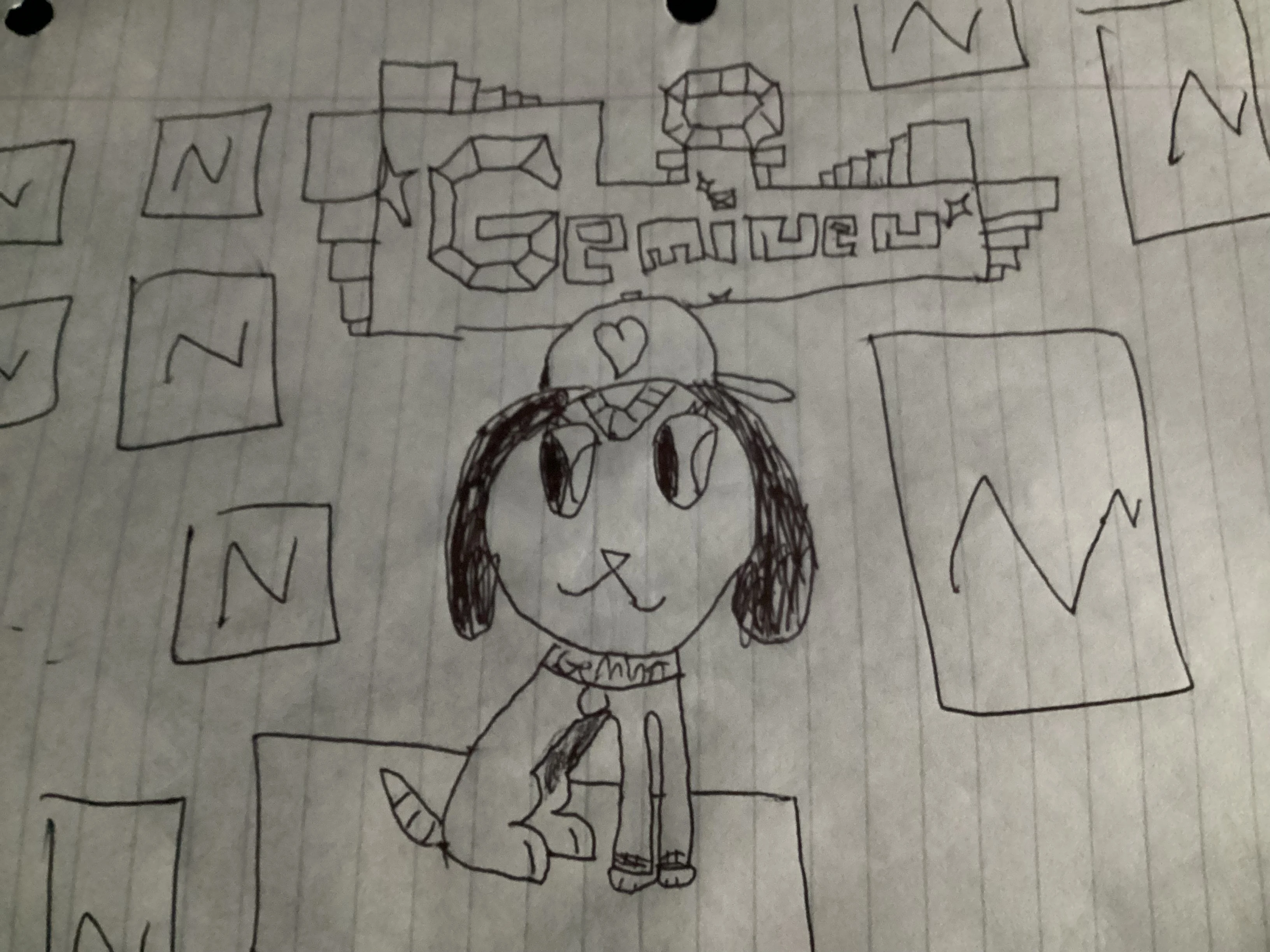 Probably 7 or 8 years ago, I made Eminem into a dog and named him ...