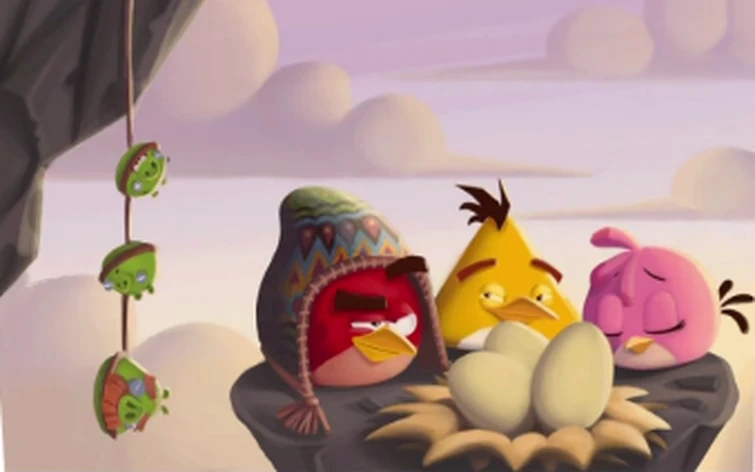 Send me images of cutscenes that are seen in the original Angry Bird ...