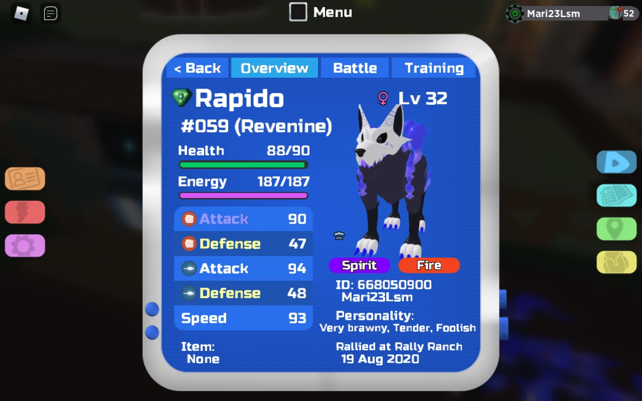 Good revenine, not fully tp trained | Fandom