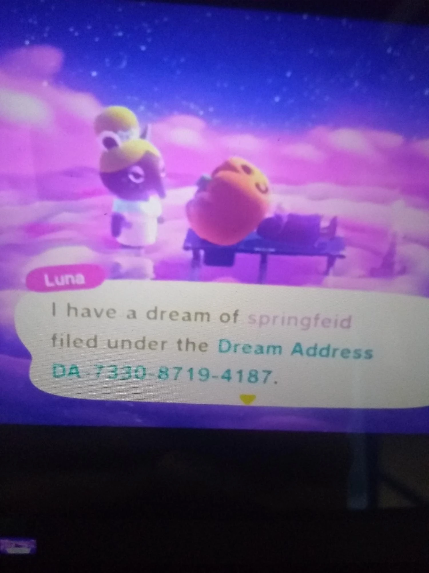 My dream address | Fandom