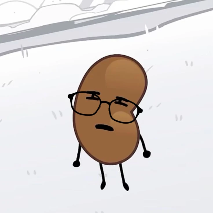 nobody considered bean with glasses before???? | Fandom