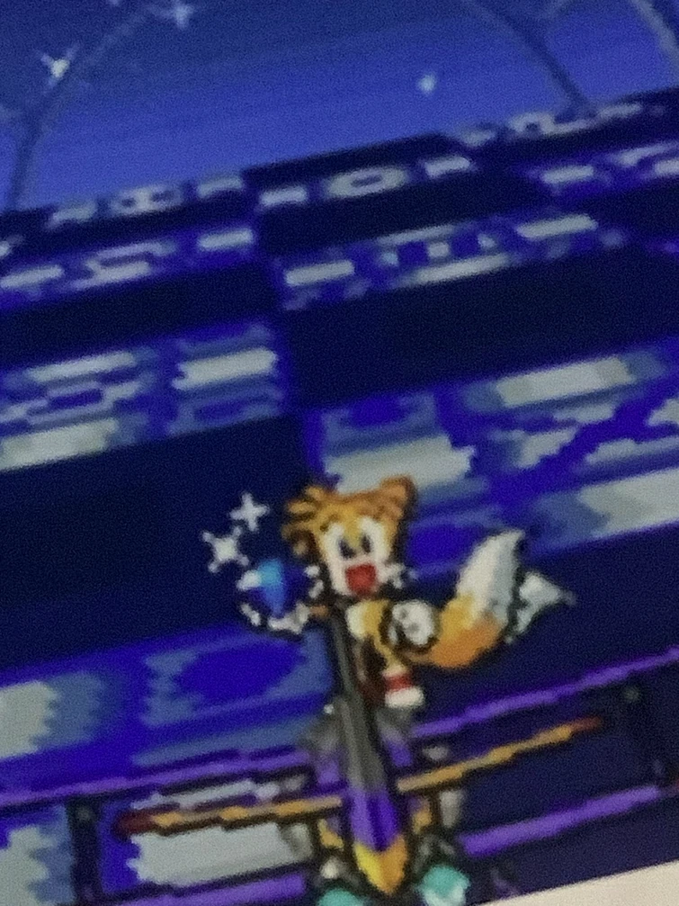 Tails with a blue emerald | Fandom