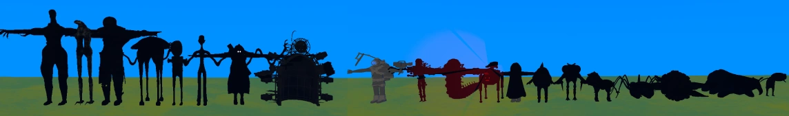 Entity size line-up | Fandom