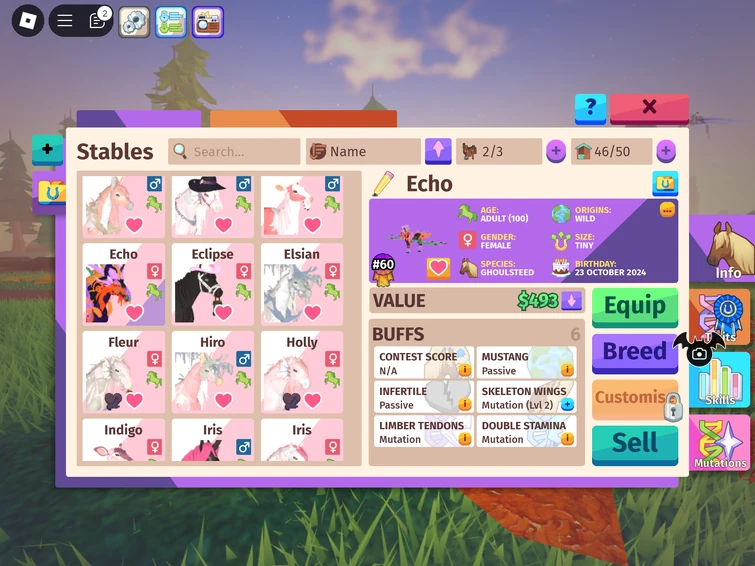 Can buy someone's exclusive ghoulsteed?😇 | Fandom