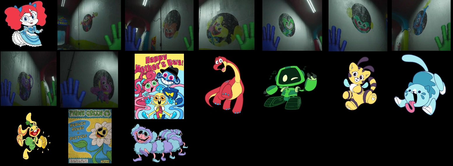 All of Playtime Co's Mascots Currently (Will update the image when we ...
