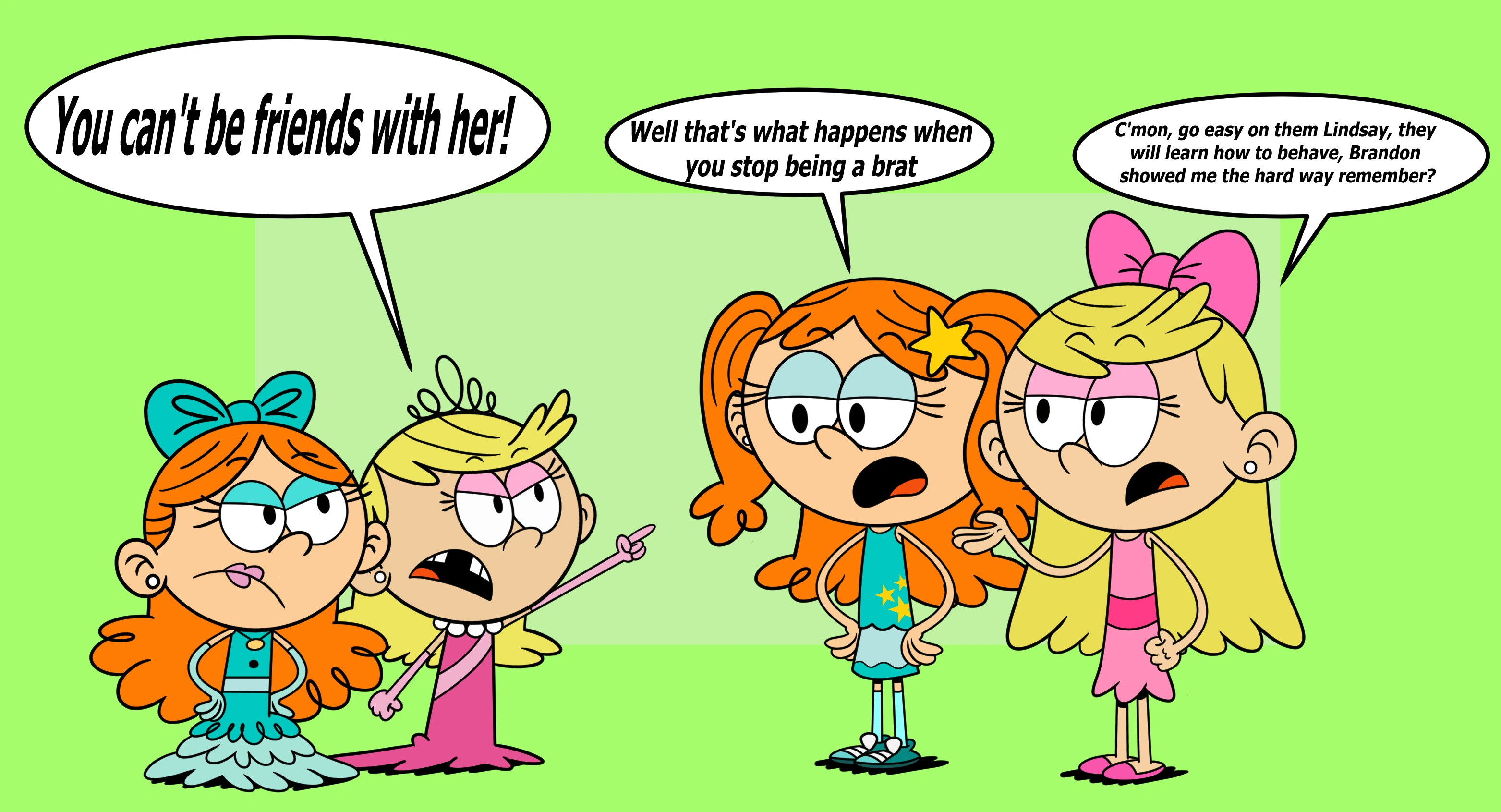 Lola and Lindsay meet themselves | Fandom