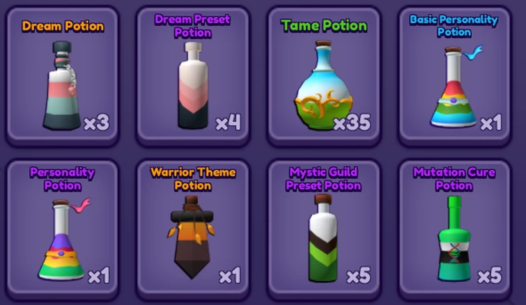 Trading Dragons 🐉and Potions 🧪>!