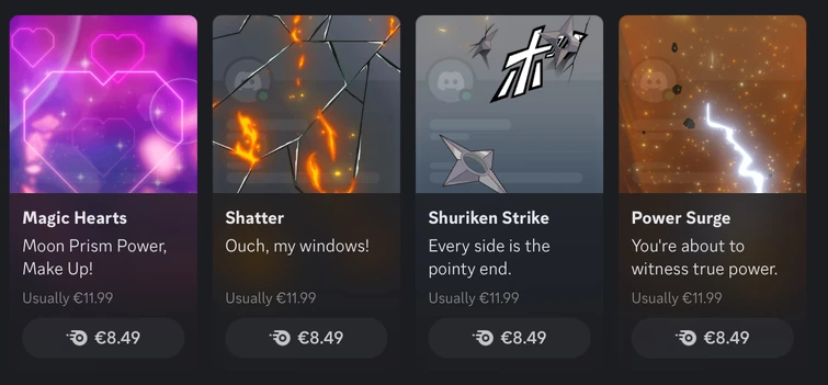 Which discord decor should I buy out of these? (Off topic, idk if this ...