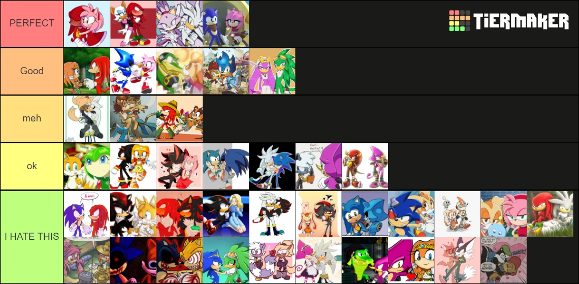 Sonic Ship tier list (my opinion) | Fandom