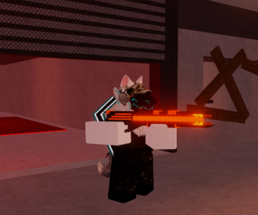 I can give photos about weapons in Transfur Outbreak | Fandom