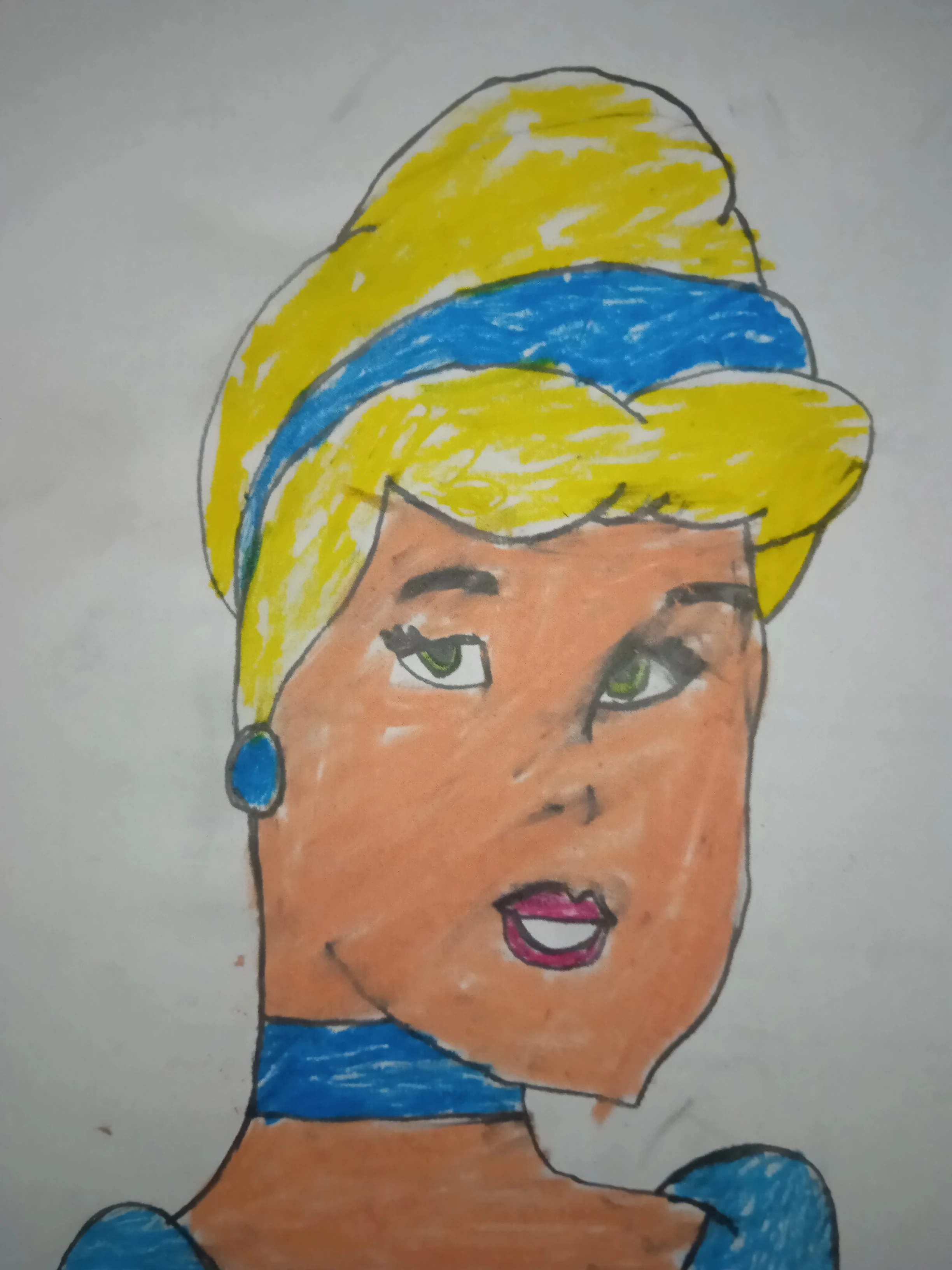 Cinderella Drawings Easy