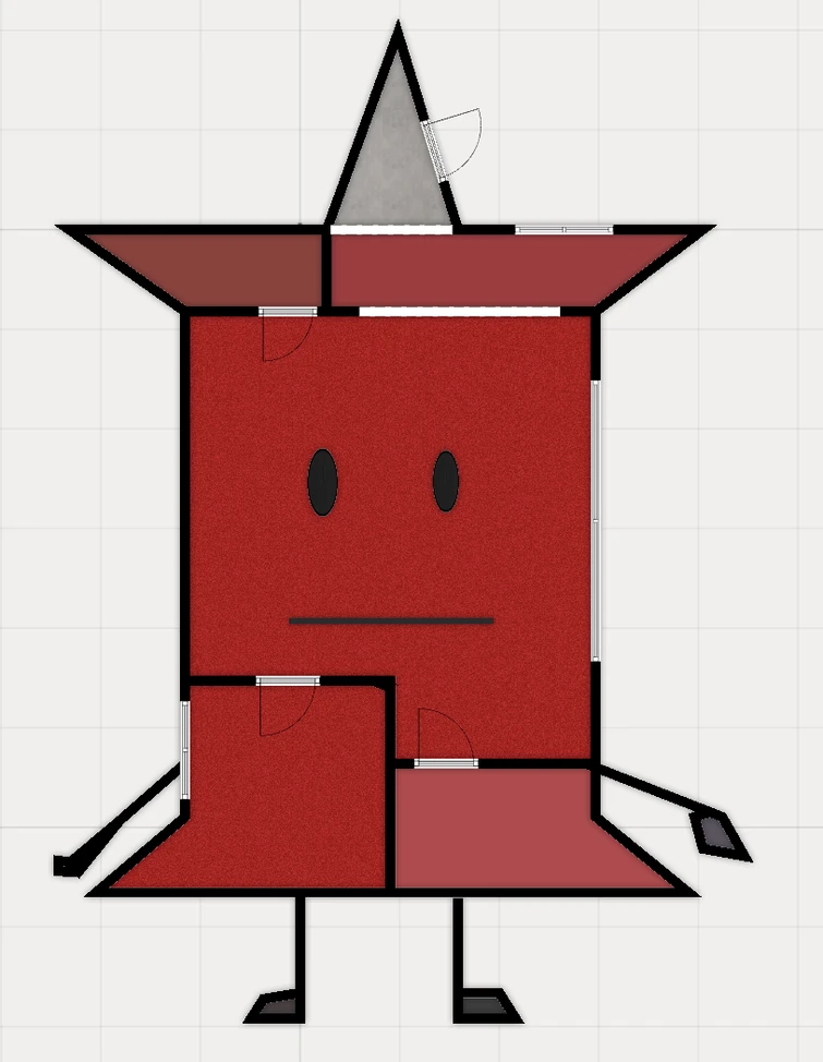 Hide from bfdia pin in the pin house it’s about time we put these swine ...