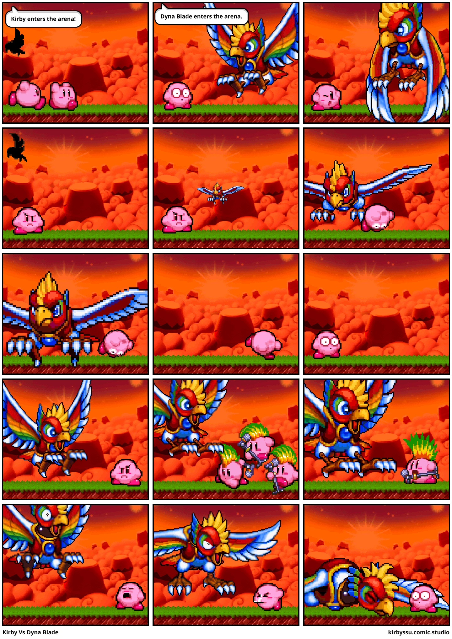 Kirby VS Dyna Blade (Kirby: Tourney! AKA Kirby Clash out!: EP 2) | Fandom