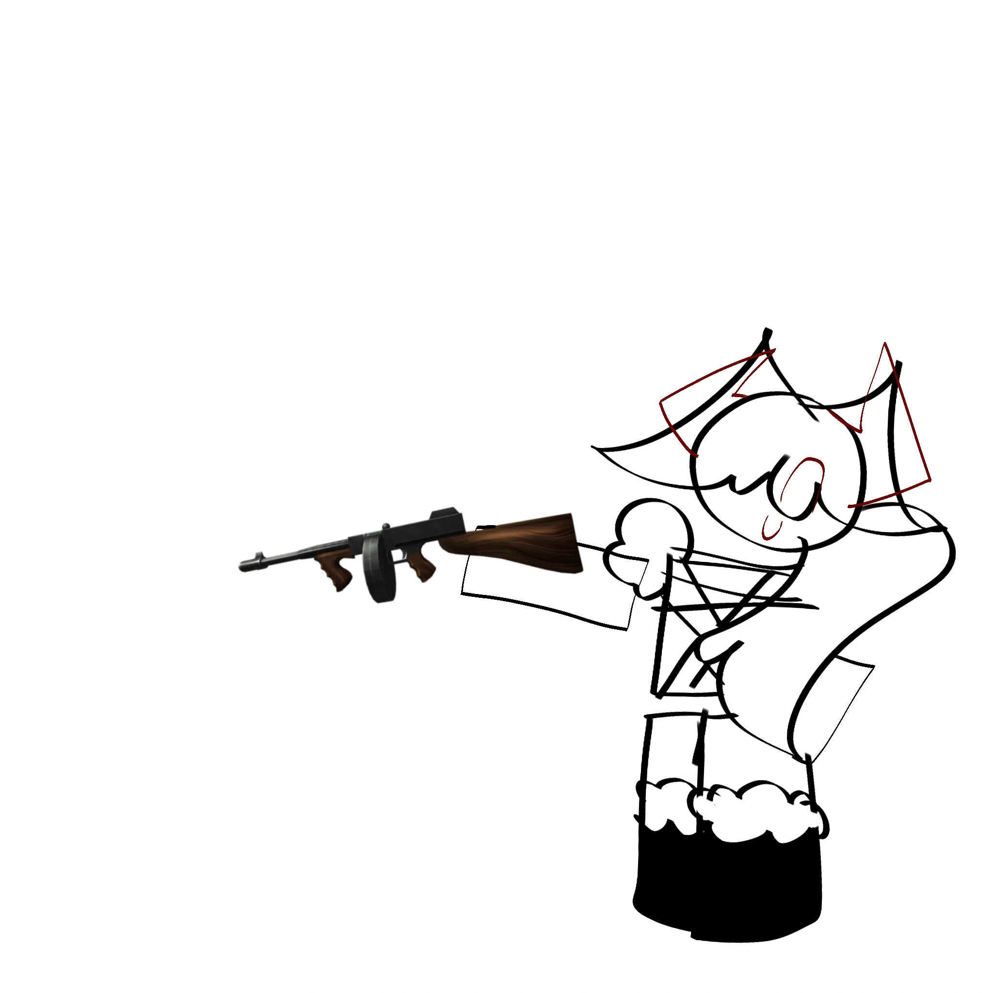 Evil duck holds a gun | Fandom