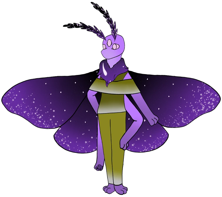 SPACE MOTH SPACE MOTH (off-topic art! Also extra eyes, non-s*xual ...