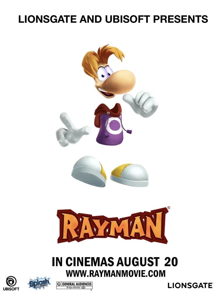 Rayman Movie poster for Lionsgate | Fandom