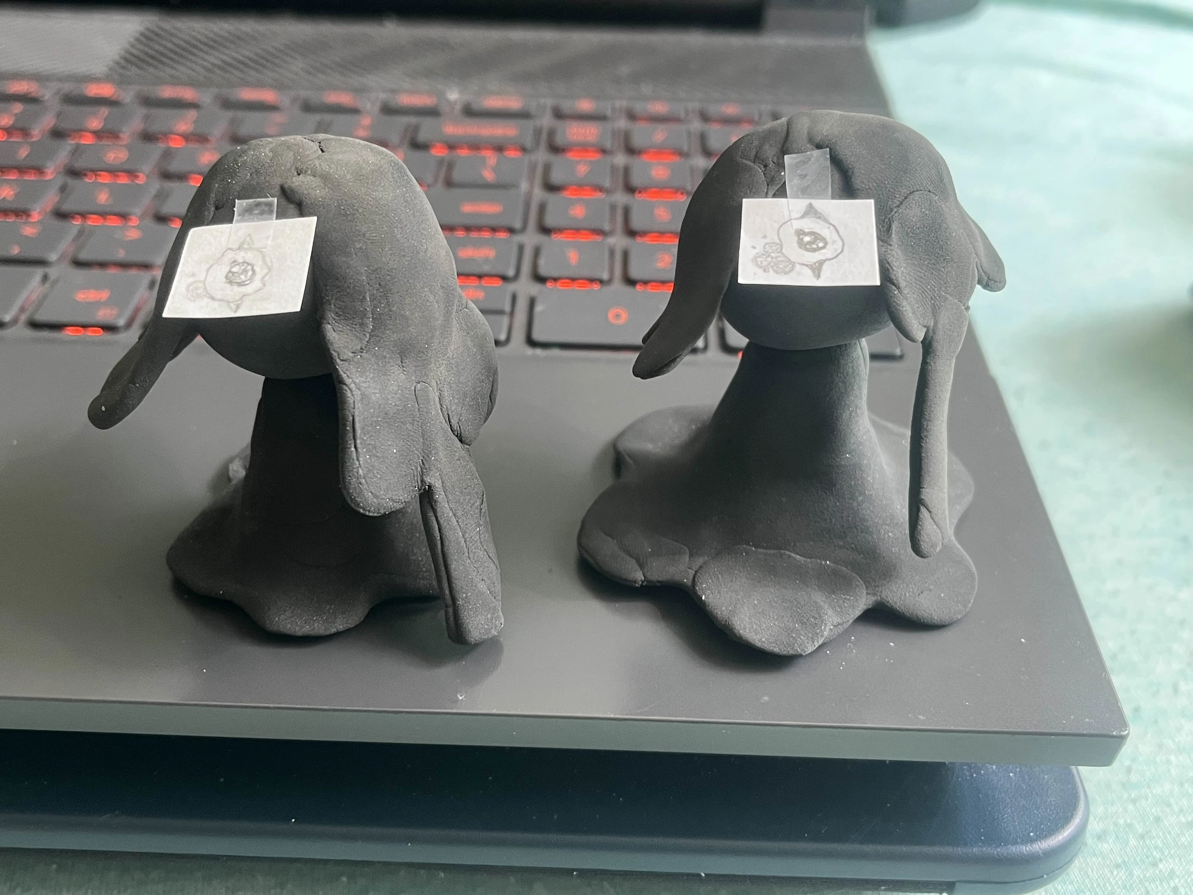 Blot JR's made of air dry clay | Fandom