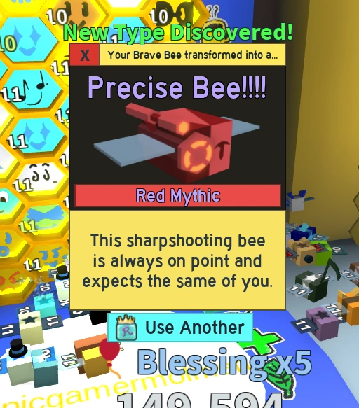 guess who just got precise bee | Fandom