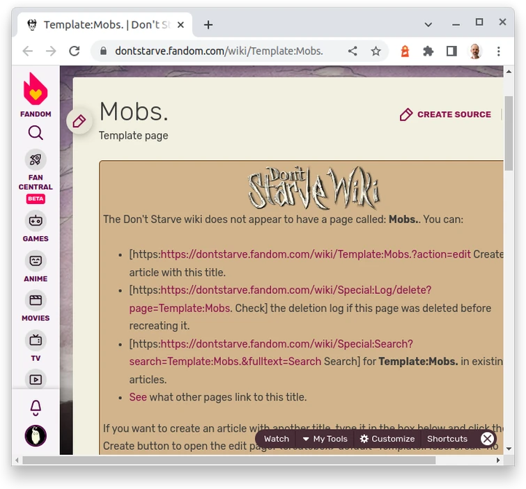 Ideas for Mobs Navbox | Fandom