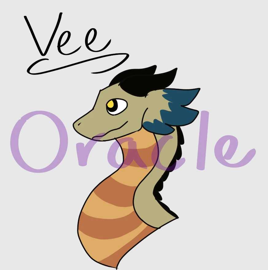 I drew Vee from toh as a dragon! | Fandom