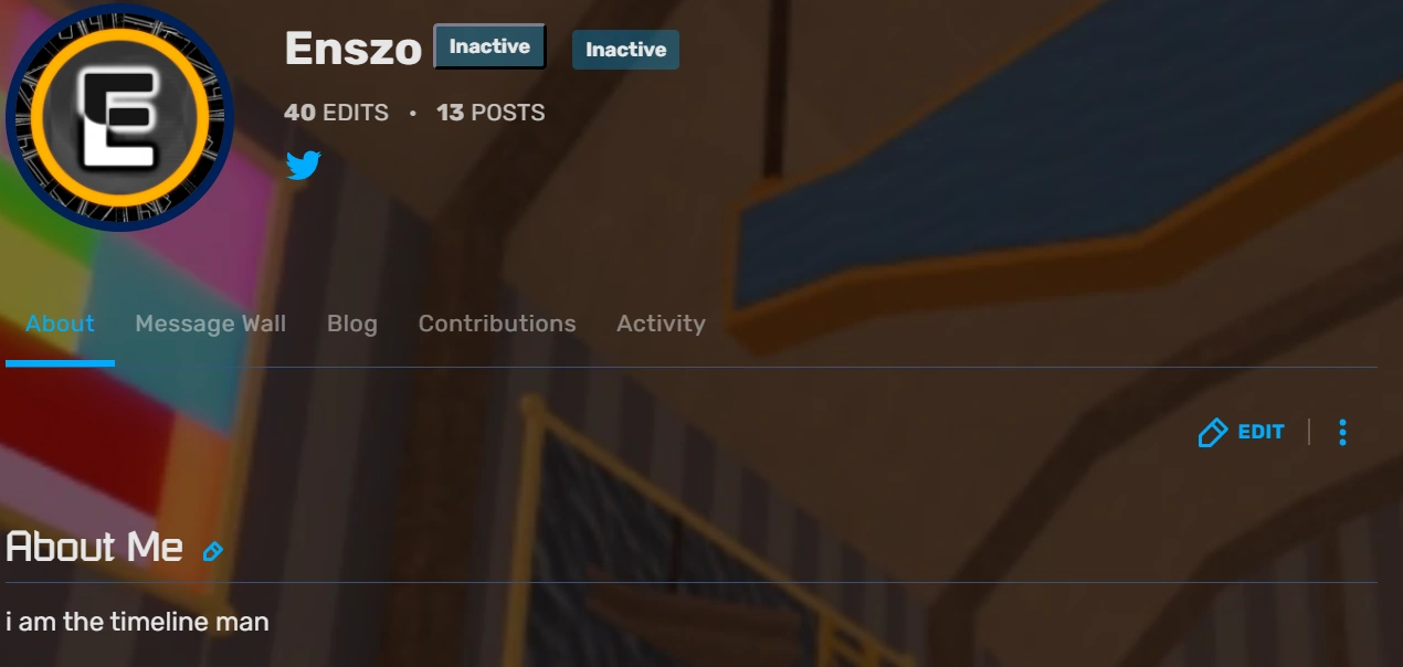 fun fact did you know that enszo actually was on this wiki and ...