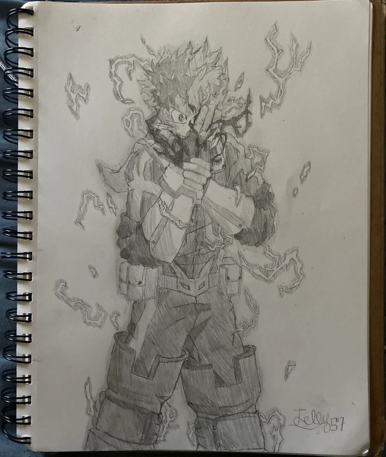 Post-Timeskip Deku Sketch | Fandom