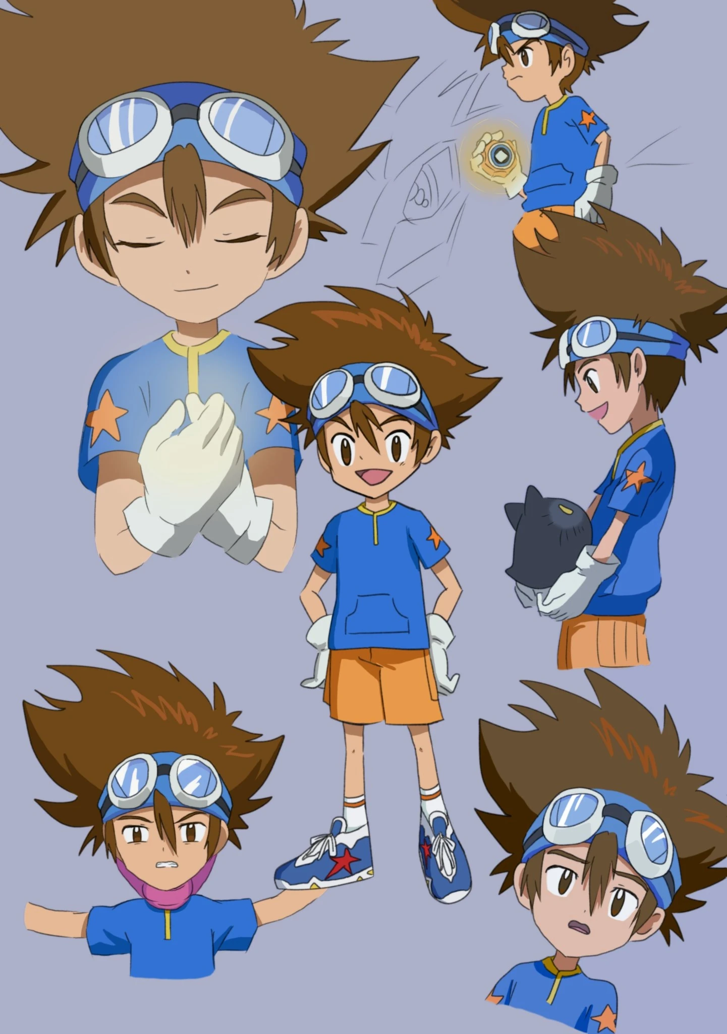 (STAFF: Fanart) Tai Kamiya from Digimon Adventure 2020 Reboot by mmsnow2 before the Reboot of ...