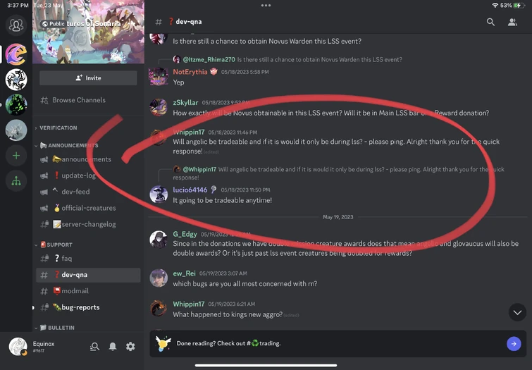 Will angelic be tradeable? Answer in comments, pls don’t cheat | Fandom