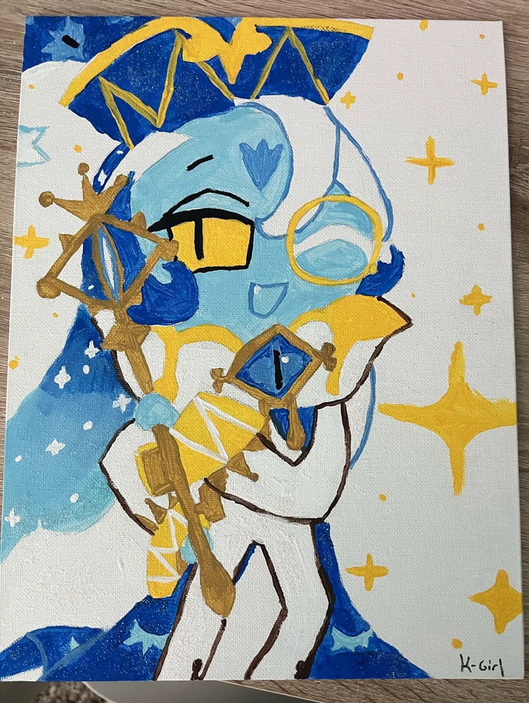 Did some crispy art on a canvas of Sage of Truth. | Fandom