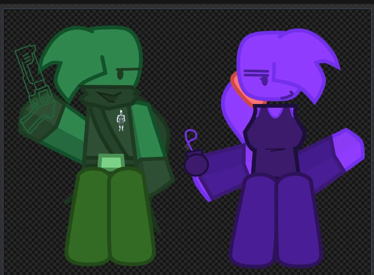 dissonance (green & purple headcannon designs) | Fandom