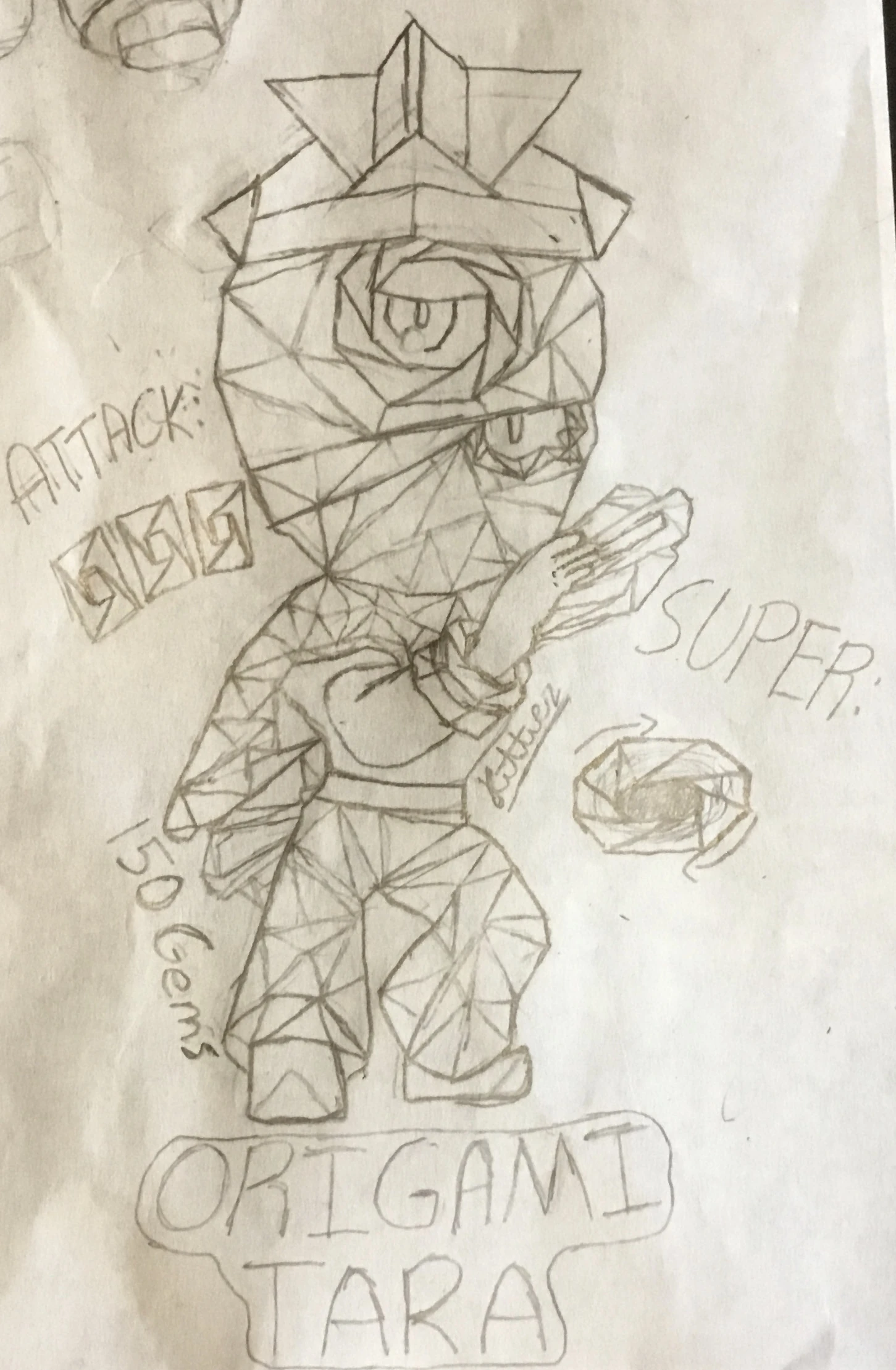 Skin Concept: Origami Tara (Drawn!) | Fandom