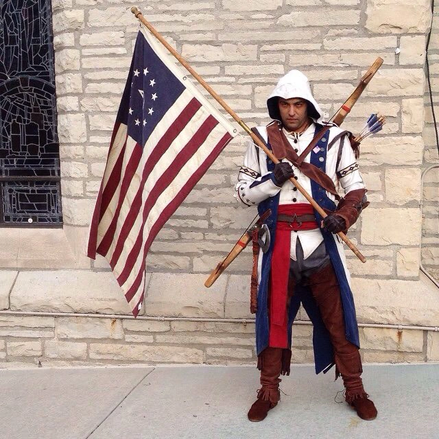 Noah Watts dressed as Connor | Fandom