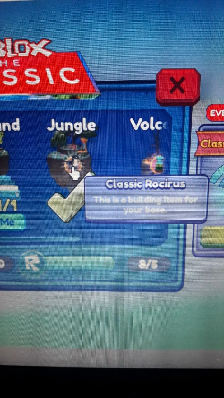 In what section of the base construction can i find the Classic rocirus ...