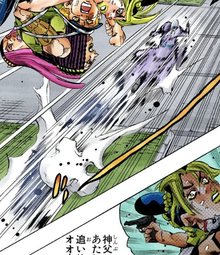 Enrico Pucci 7*Special banners Concept Also major Part 6 spoilers I ...