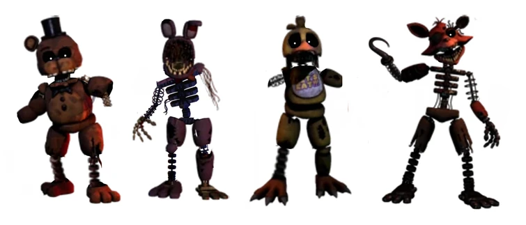 My fanamde ignited animatronics renders | Fandom